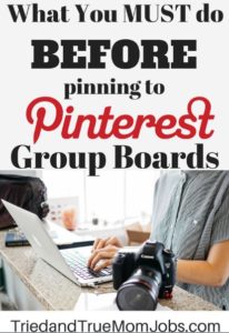What you MUST do Before Pinning to a Pinterest Group Board