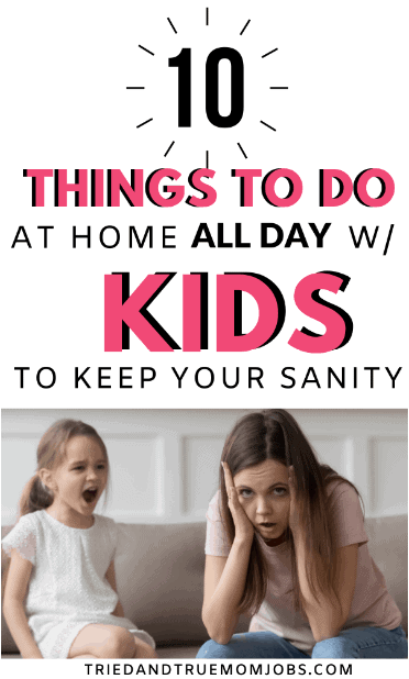 What To Do With Your Kids All Day at Home During this Pandemic